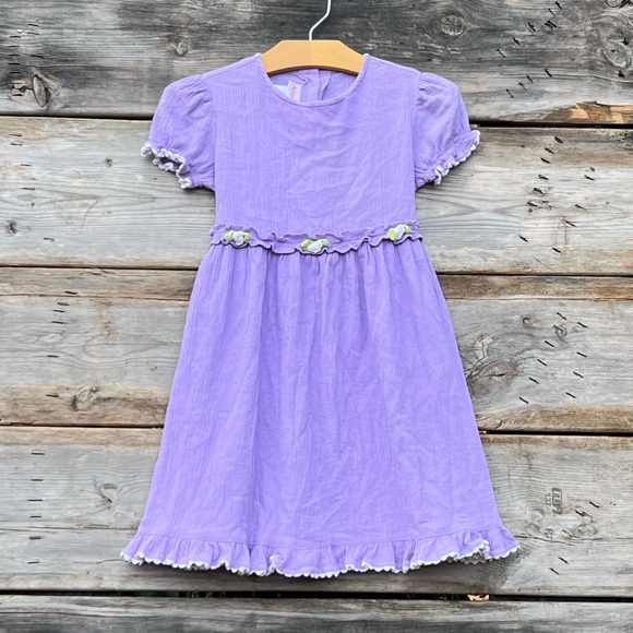 American Girl | Dresses | American Girl Doll Girls Size 5t Purple Short ...
